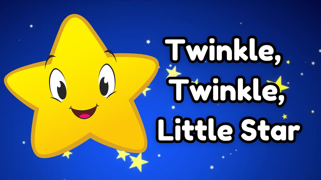 Twinkle Twinkle Little Star | Lyrics Inside! 4K video - YouTube