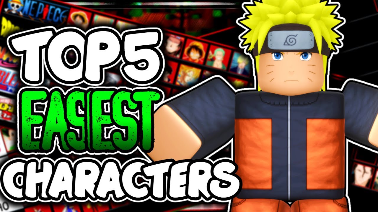 [ABA] TOP 5 EASIEST CHARACTERS IN ABA!!! - YouTube