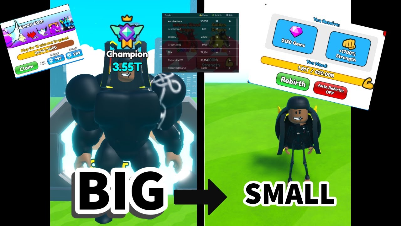 I became the best in the server!! (Push up simulator) - YouTube