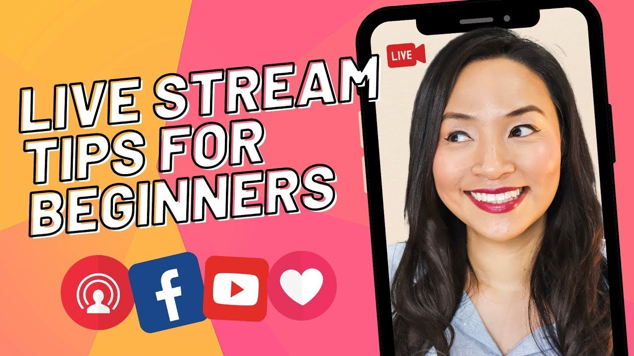 Easy YouTube & Facebook Live Streaming Tips for Beginners ~ Top tips to ...