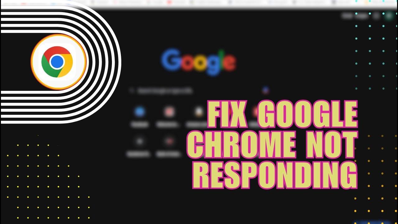 How to Fix Google Chrome Not Responding - YouTube