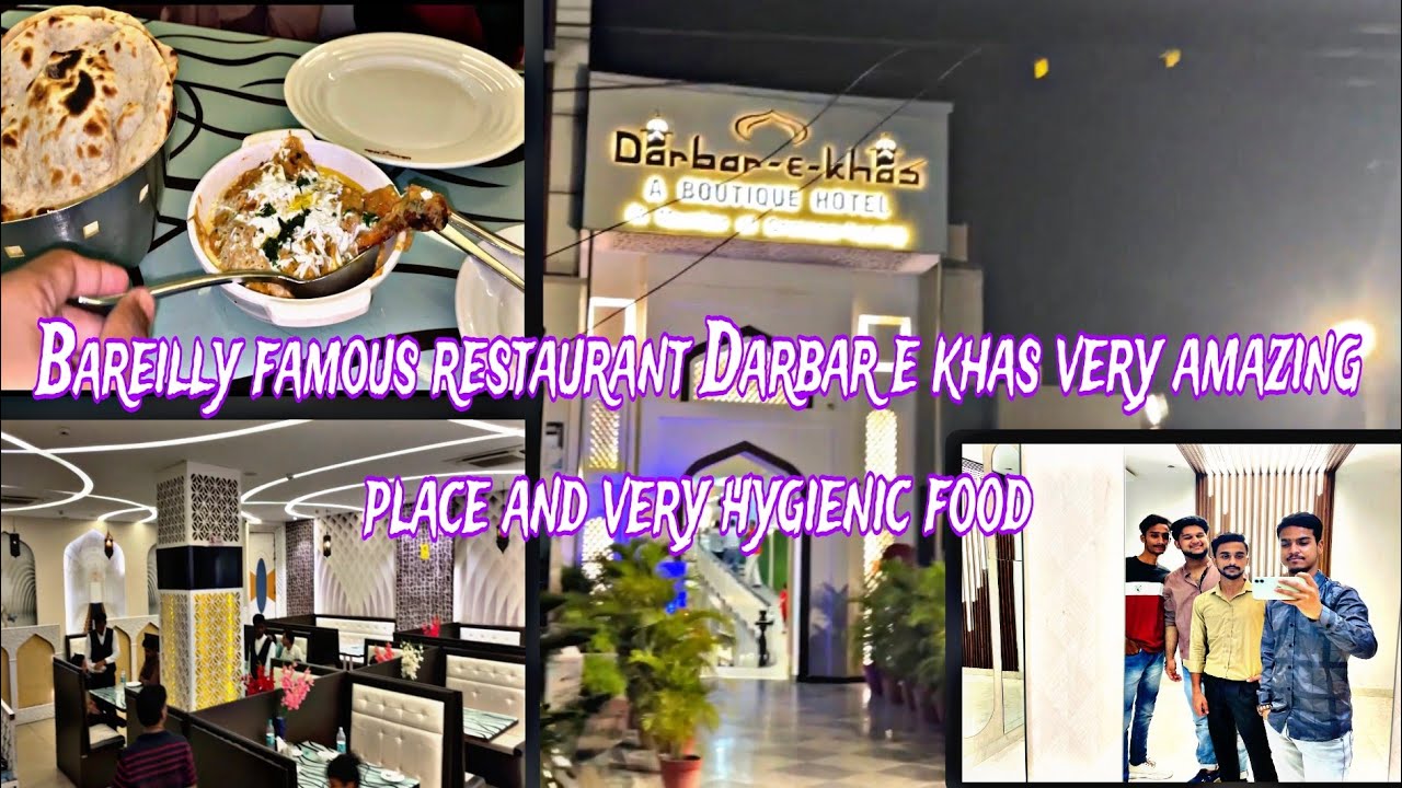 Bareilly famous restaurant Darbare Khas visit 👍 very amazing place and ...