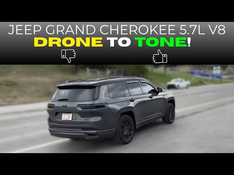 2023 Jeep Grand Cherokee 5.7L HEMI V8: From Drone to Tone!