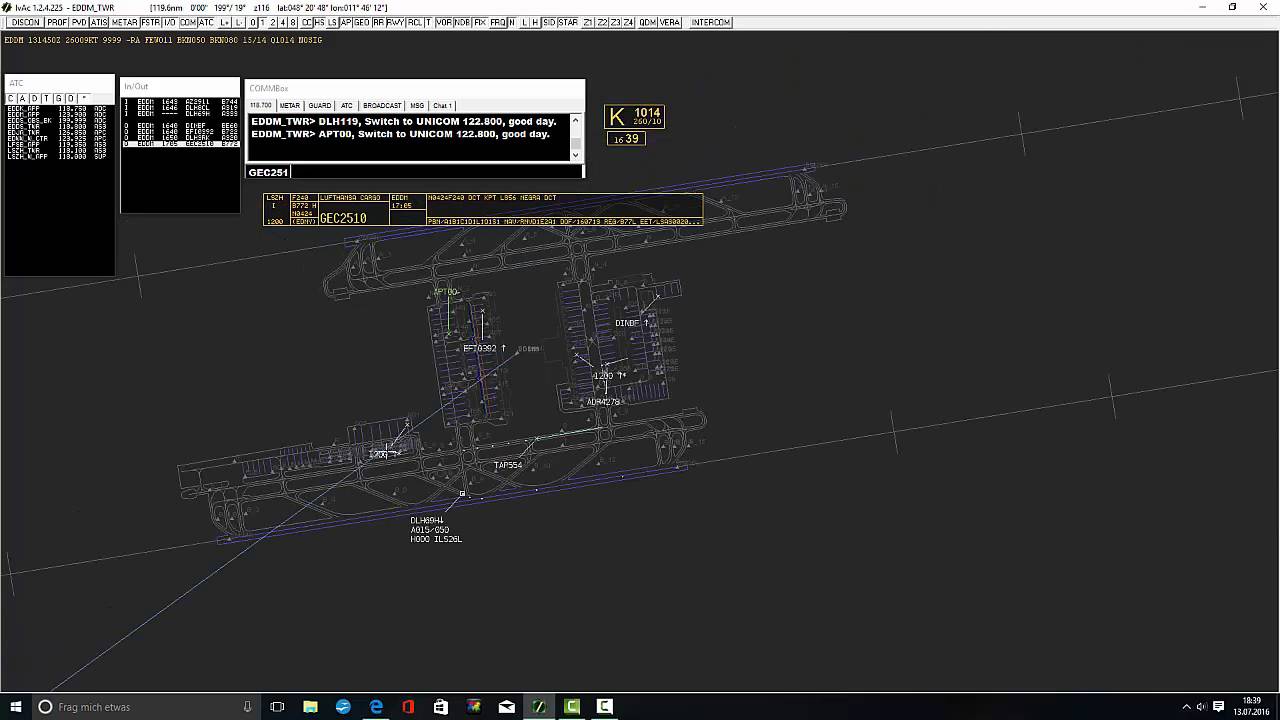 IVAO - München Tower #05 - YouTube