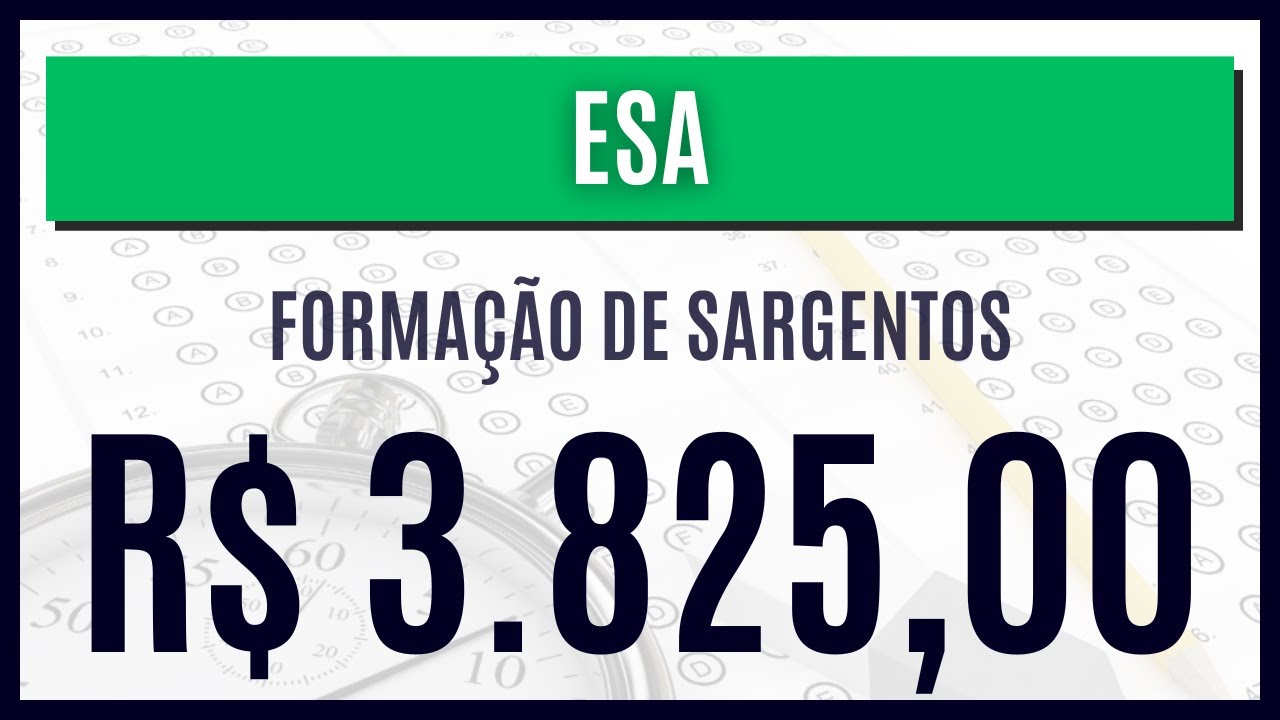 COMO PASSAR NO CONCURSO ESA 2023 - Curso Específico para Formação de ...