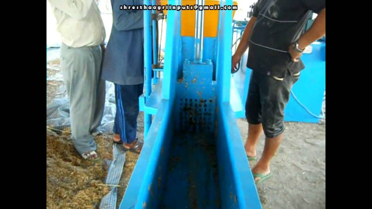 Total Mixed Ration(TMR) Fodder Block Technology In Nepal - YouTube