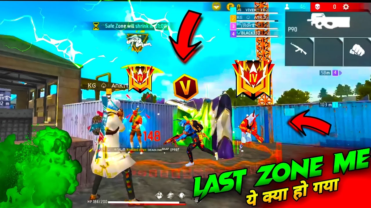 Free Fire Last Zone Me Ye Kya Ho Gya 😭 Most Watche #freefire # ...