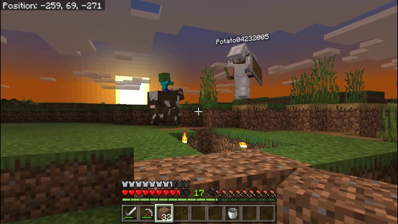 WE FOUND A BABY ZOMBIE RIDING A COW - YouTube