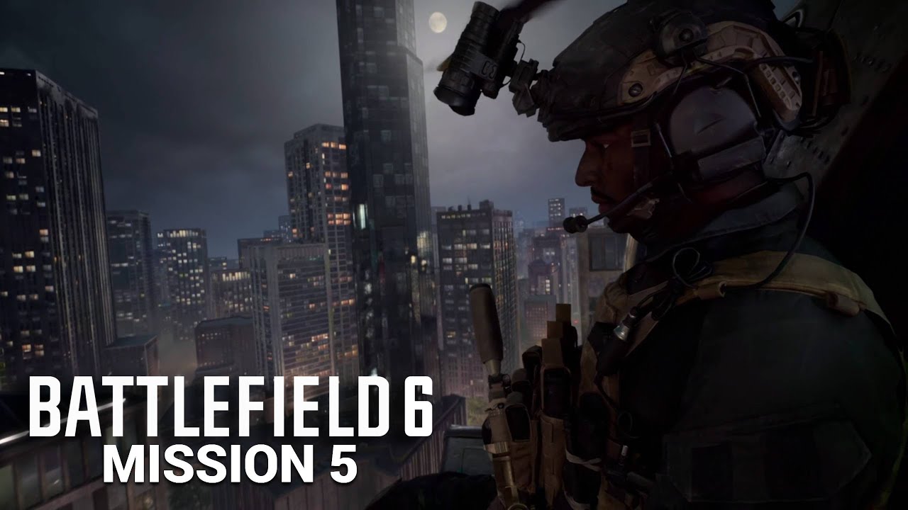 Battlefield 6 Campaign - No Sleep (Mission 5) - YouTube