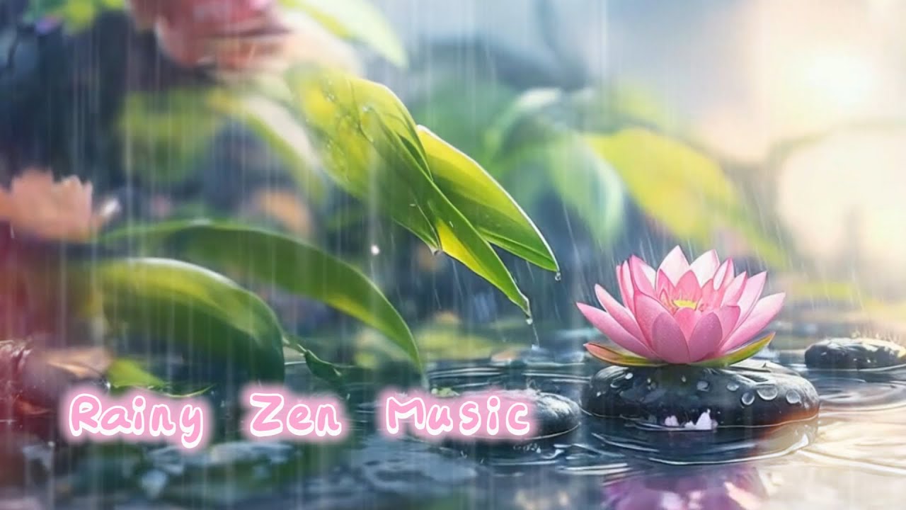 Rainy Zen Sounds for Meditation & Calm Sleep | Stress-Free Relaxation ...