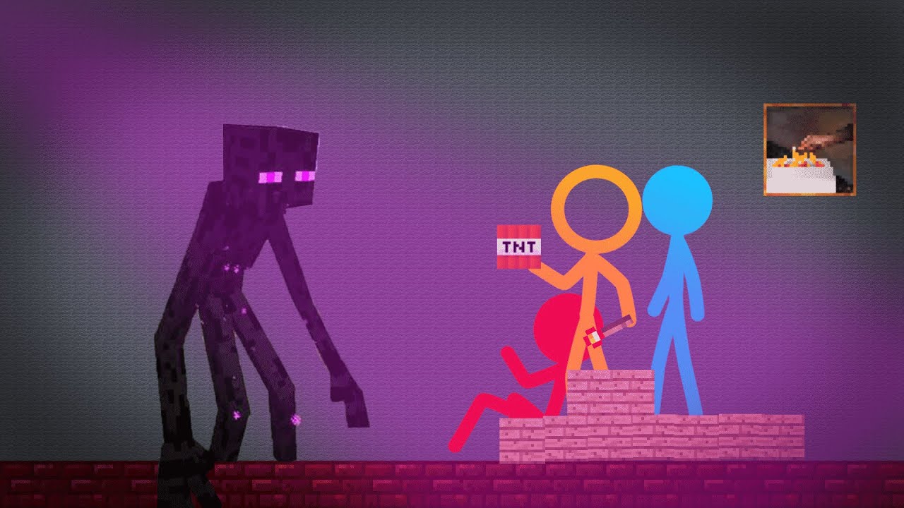 Stickman VS Minecraft: vampire -AVM Shorts Animation - YouTube