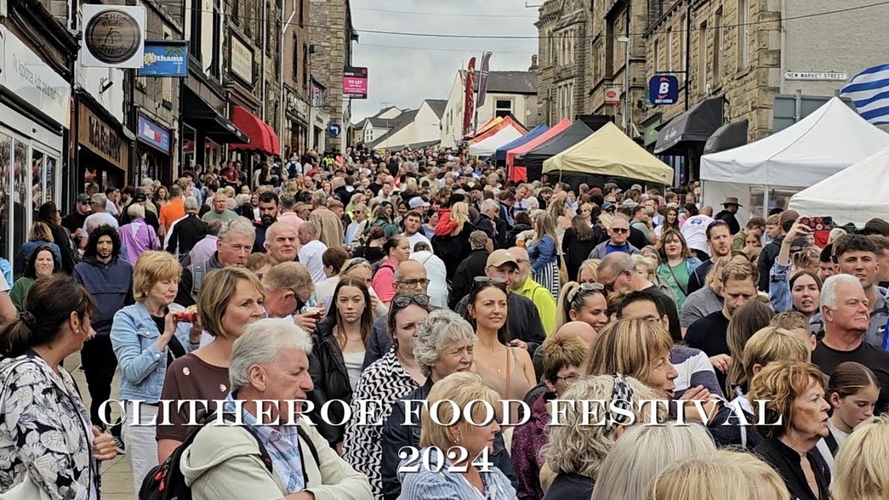 Clitheroe Food Festival 2024 - YouTube