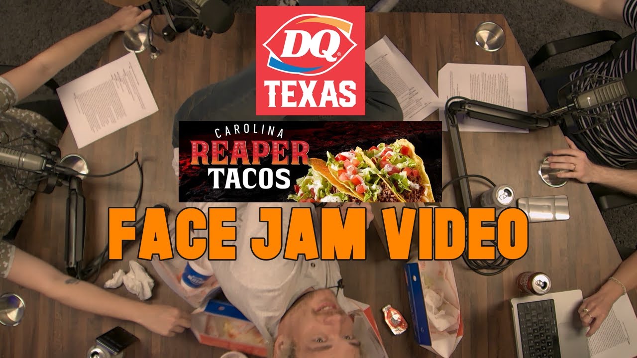 Dairy Queen Carolina Reaper Tacos | Face Jam - YouTube