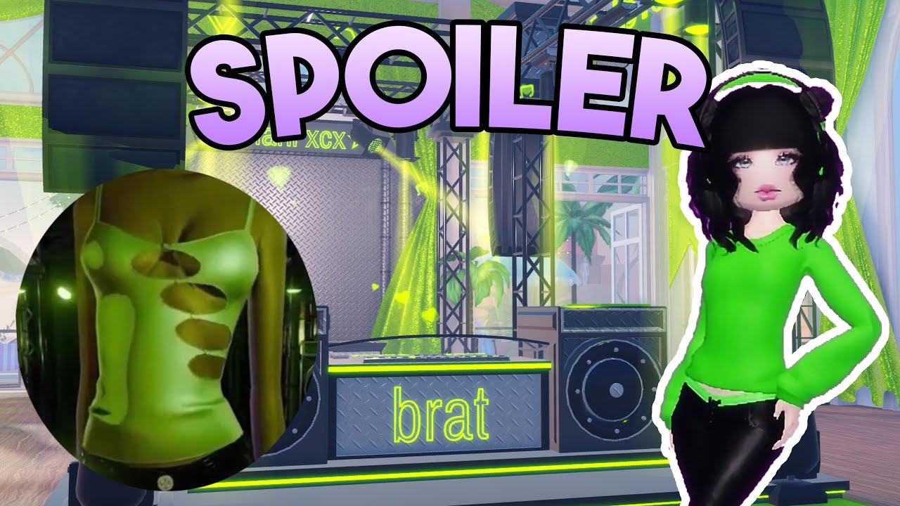 SPOILER ACTUALIZACION COLAB CON CHARLIE BRAT DE DRESS TO IMPRESS EN ...