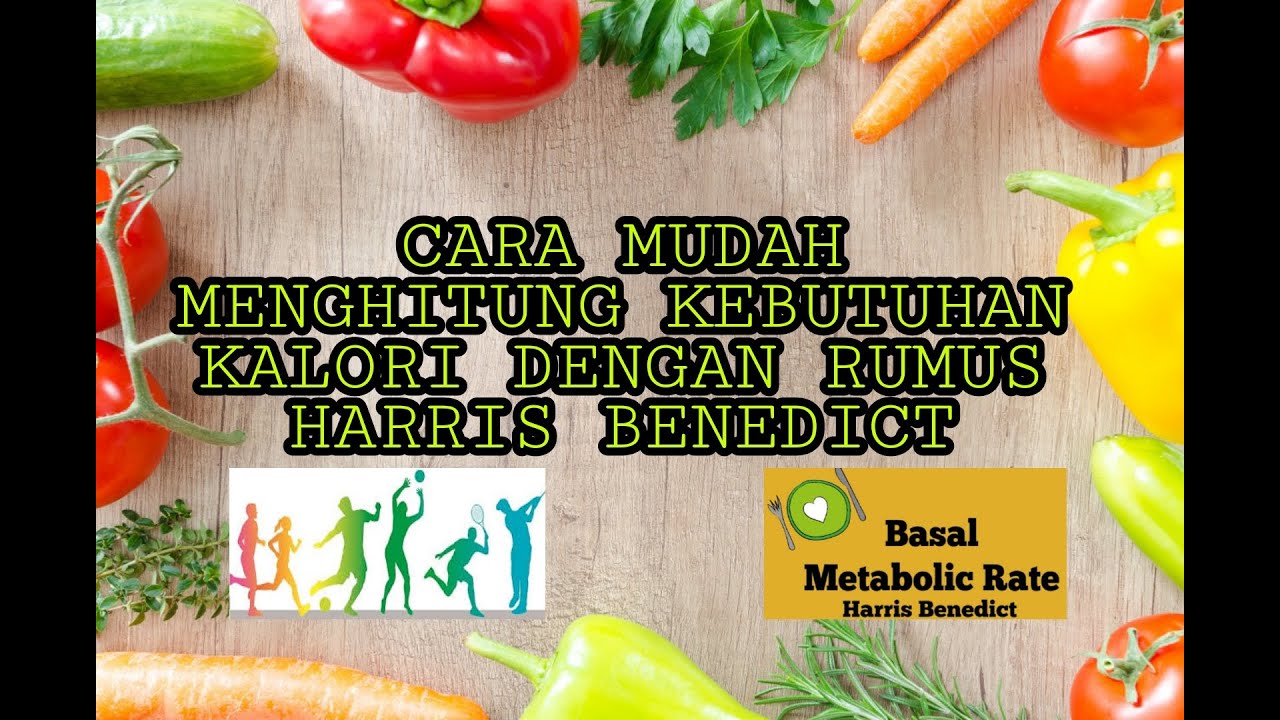CARA MUDAH MENGHITUNG KEBUTUHAN KALORI DENGAN RUMUS HARRIS BENEDICT ...