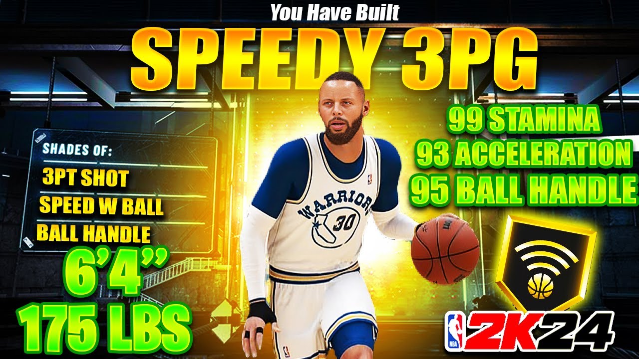 The MOST TOXIC ‘SPEEDY 3PG’ Build To Make For NBA 2K24… BEST ALL AROUND ...