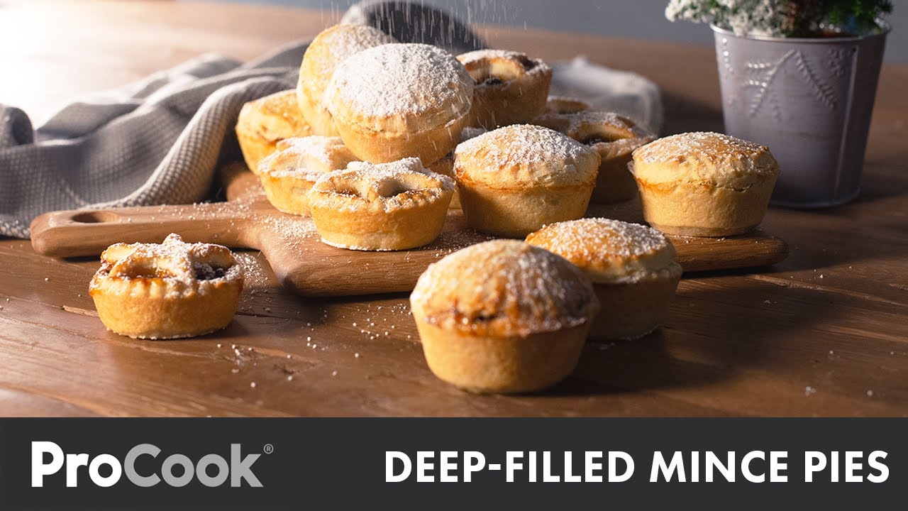 How to make deep-filled mince pies | Christmas Recipe - YouTube