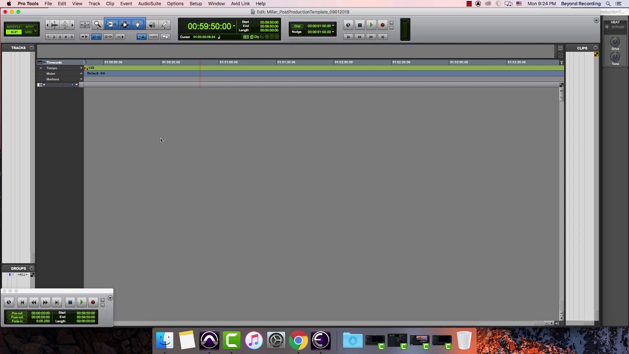 Pro Tools: Setting up new tracks - YouTube