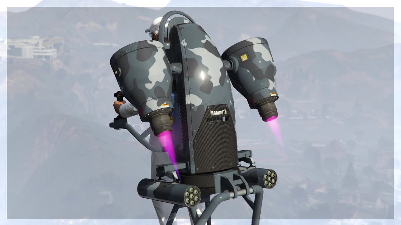 Mammoth Thruster Customizations (Martin Jetpack P12) - GTA 5 Online ...
