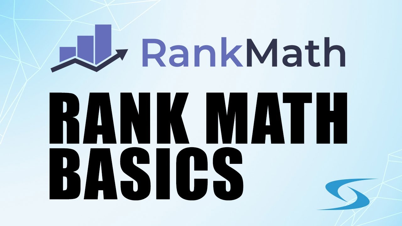 Super Basic, Quick Overview of Rank Math SEO Plugin - YouTube