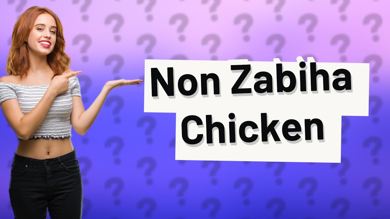 Is eating non zabiha chicken haram? - YouTube