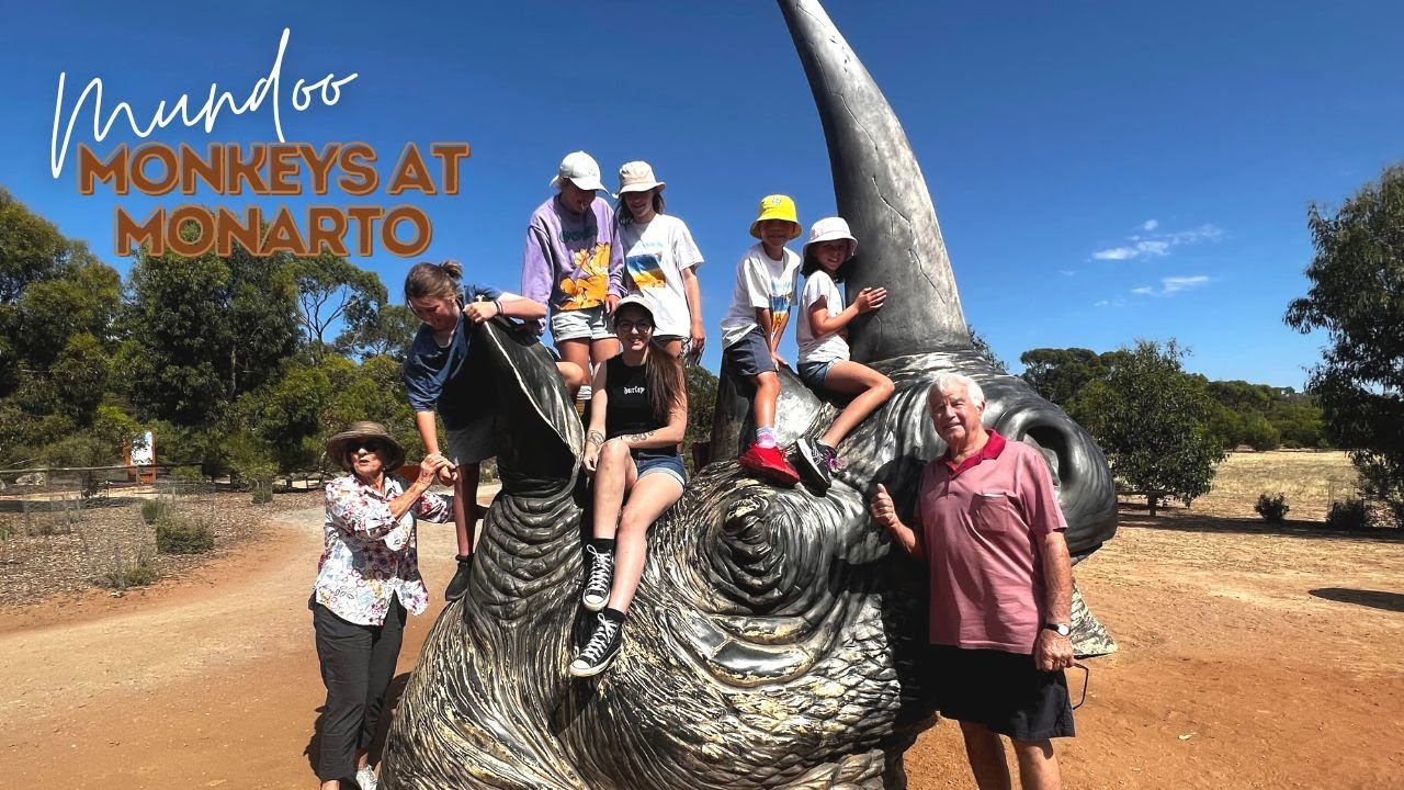 Mundoo Monkeys at Monarto Safari Park - YouTube