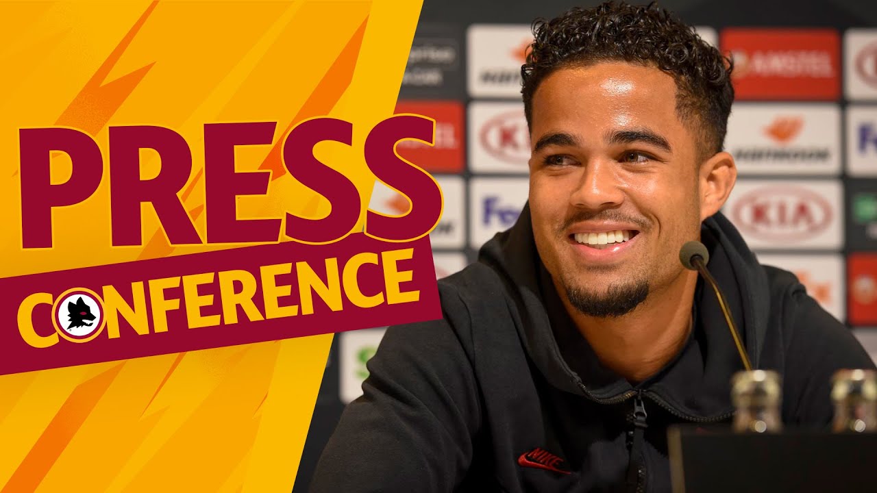 LIVE: La conferenza stampa di Paulo Fonseca e Justin Kluivert - YouTube