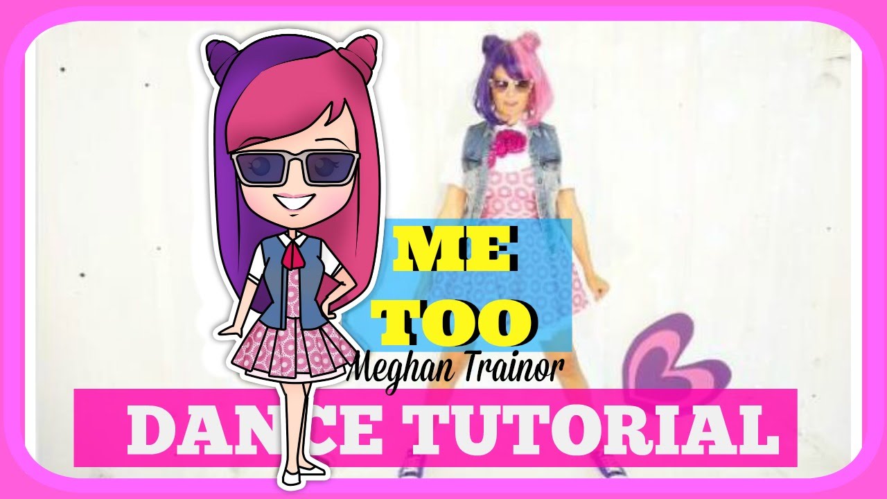 ME TOO Meghan Trainor | Dance Tutorial | Easy Kids Choreography - YouTube