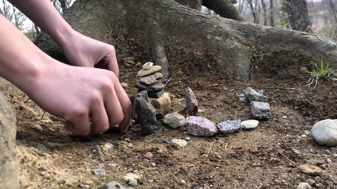 Art in Nature: Learn how to make ephemeral art - YouTube