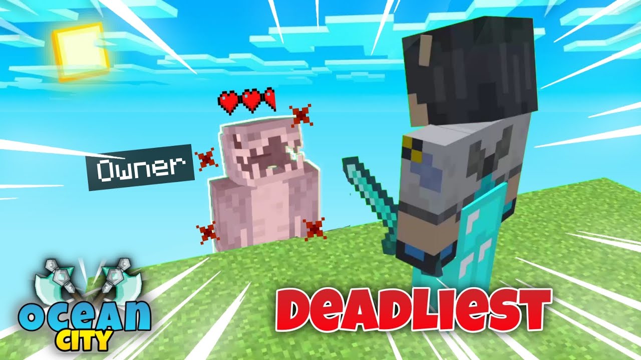 How I Became Deadliest Player Of This Minecraft Smp || Ocean City ...