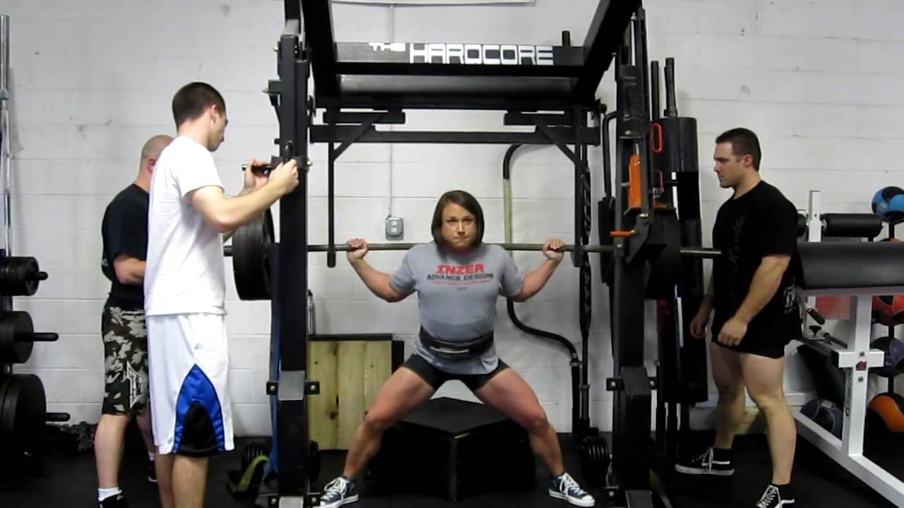 Laura Phelps-Sweatt - M/E Squat 4/2/10 - YouTube