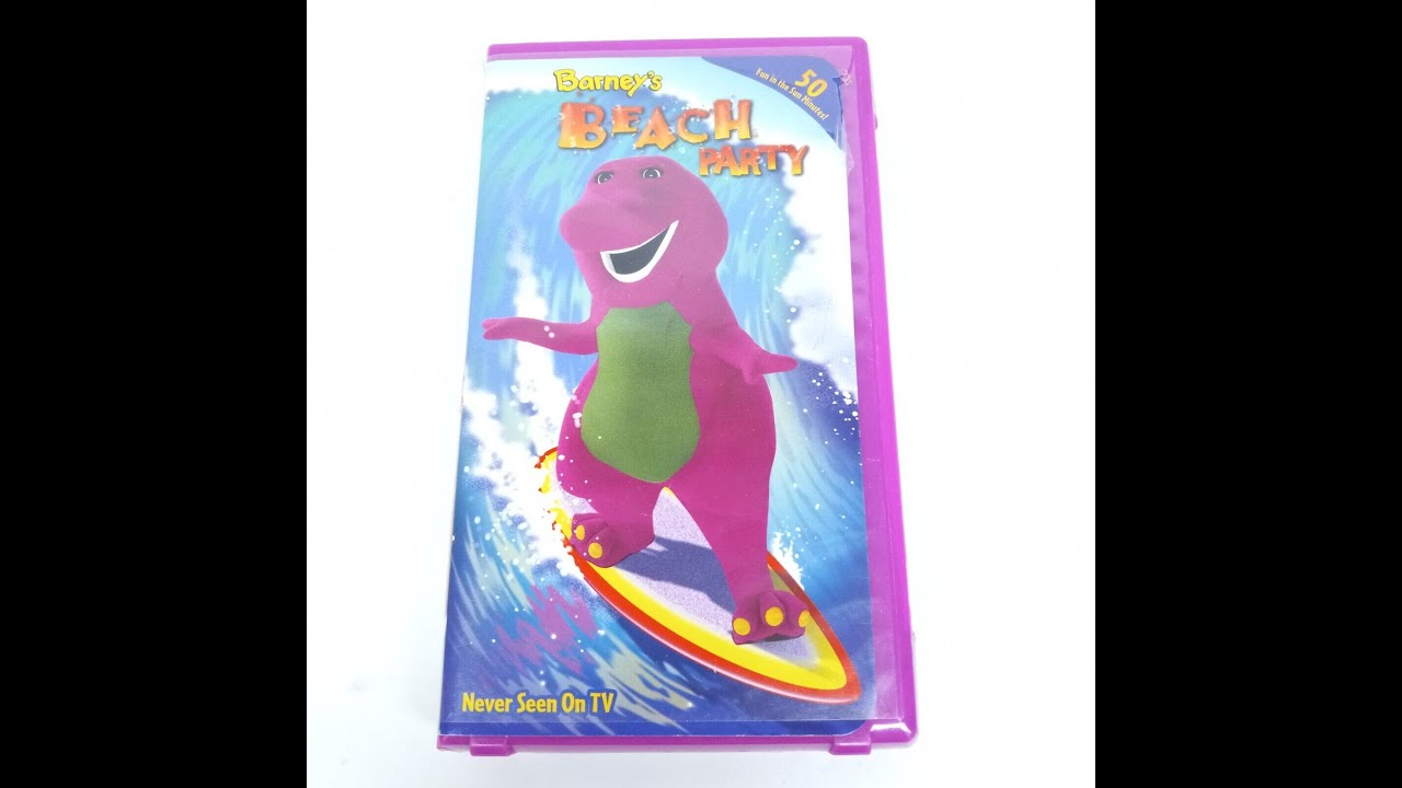 Barney's Beach Party (Full 2002 HIT Entertainment VHS) - YouTube