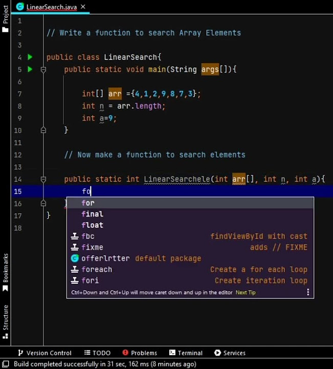 Linear Search Using Java program || #linearsearch #coding #shortsvideo #javaprograming - YouTube