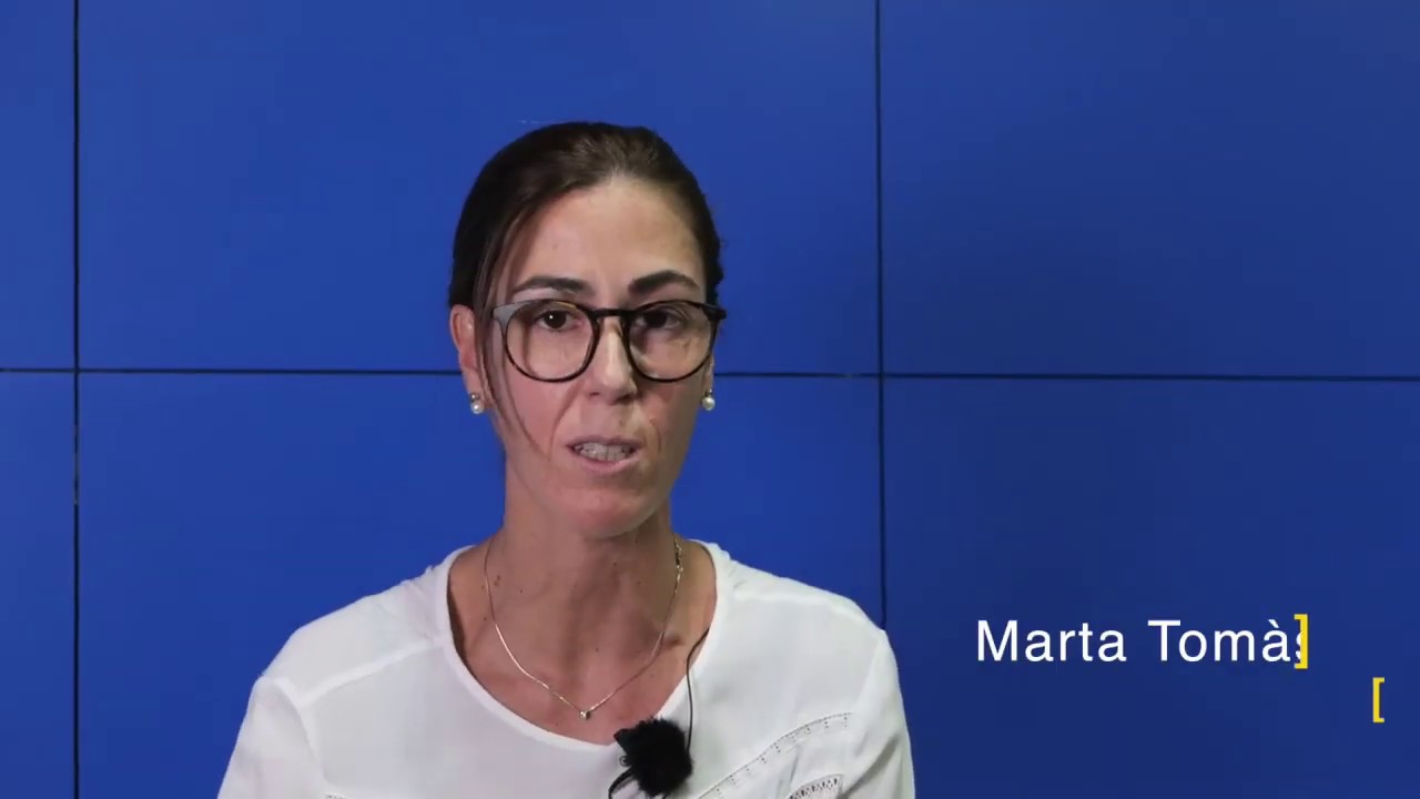 Marta Tomàs, alumna de Semiologia Osteopàtica - YouTube
