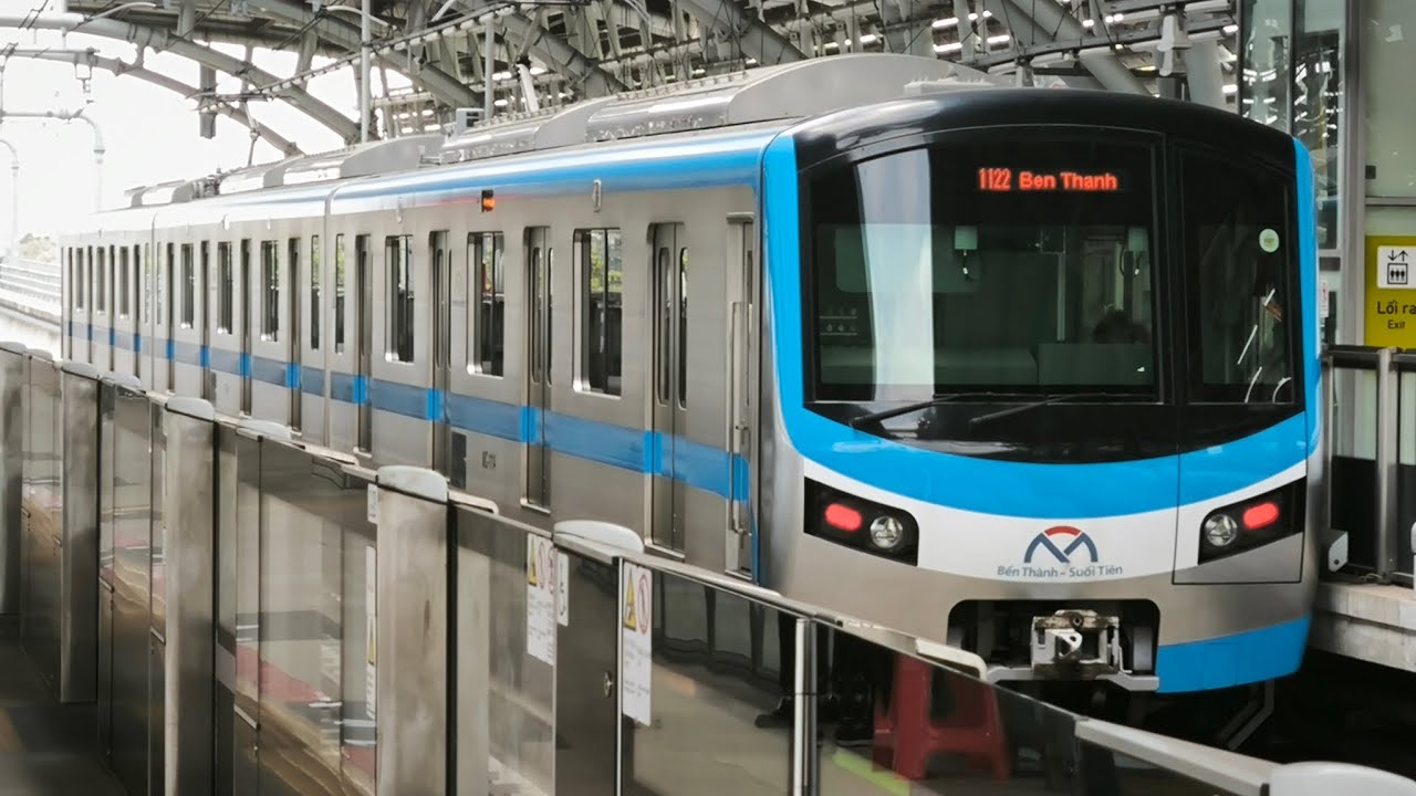 Saigon MRT | Line 1 / Ben Thanh - Suoi Tien | March 2025 (P2) - YouTube