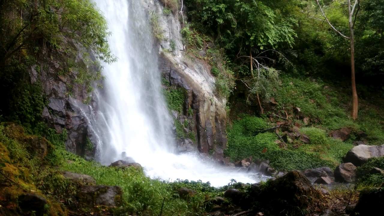 Waterfall JANJI, Tipang Mas, Bakara, Sumatra Utara, Indonesia - YouTube
