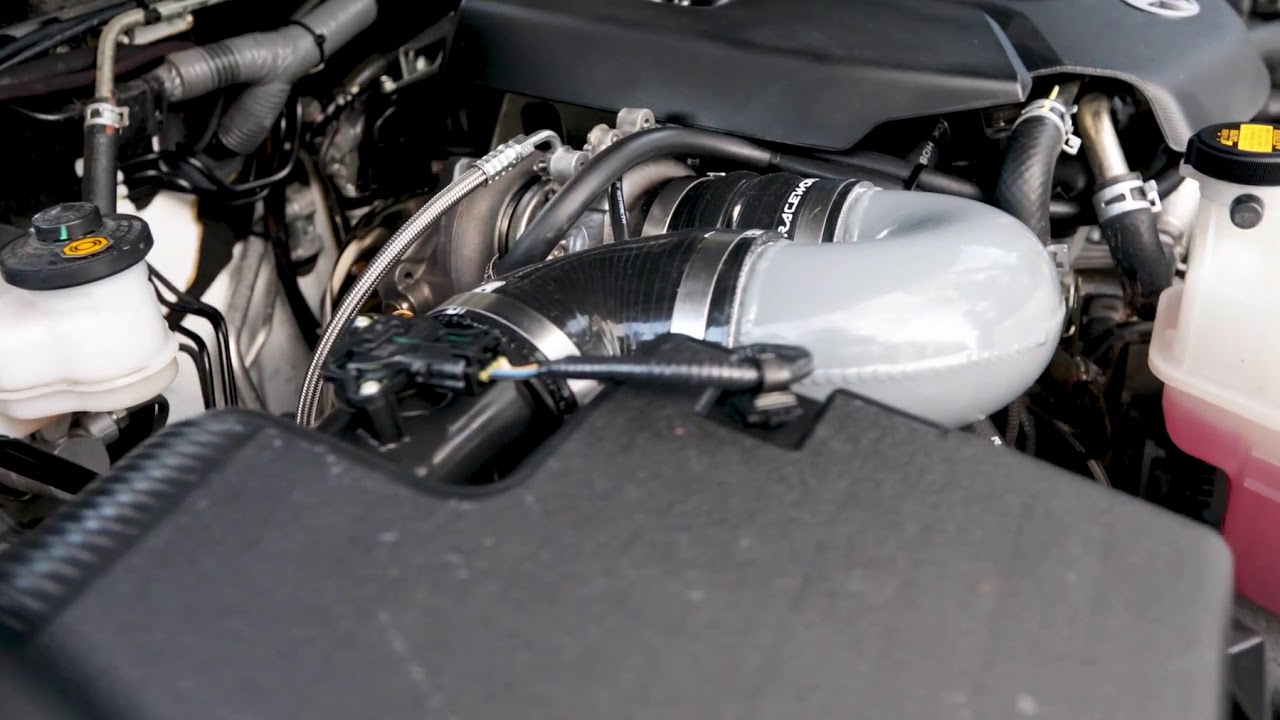 N80 hilux IHI RHF4 high mount turbo G & L performance - YouTube