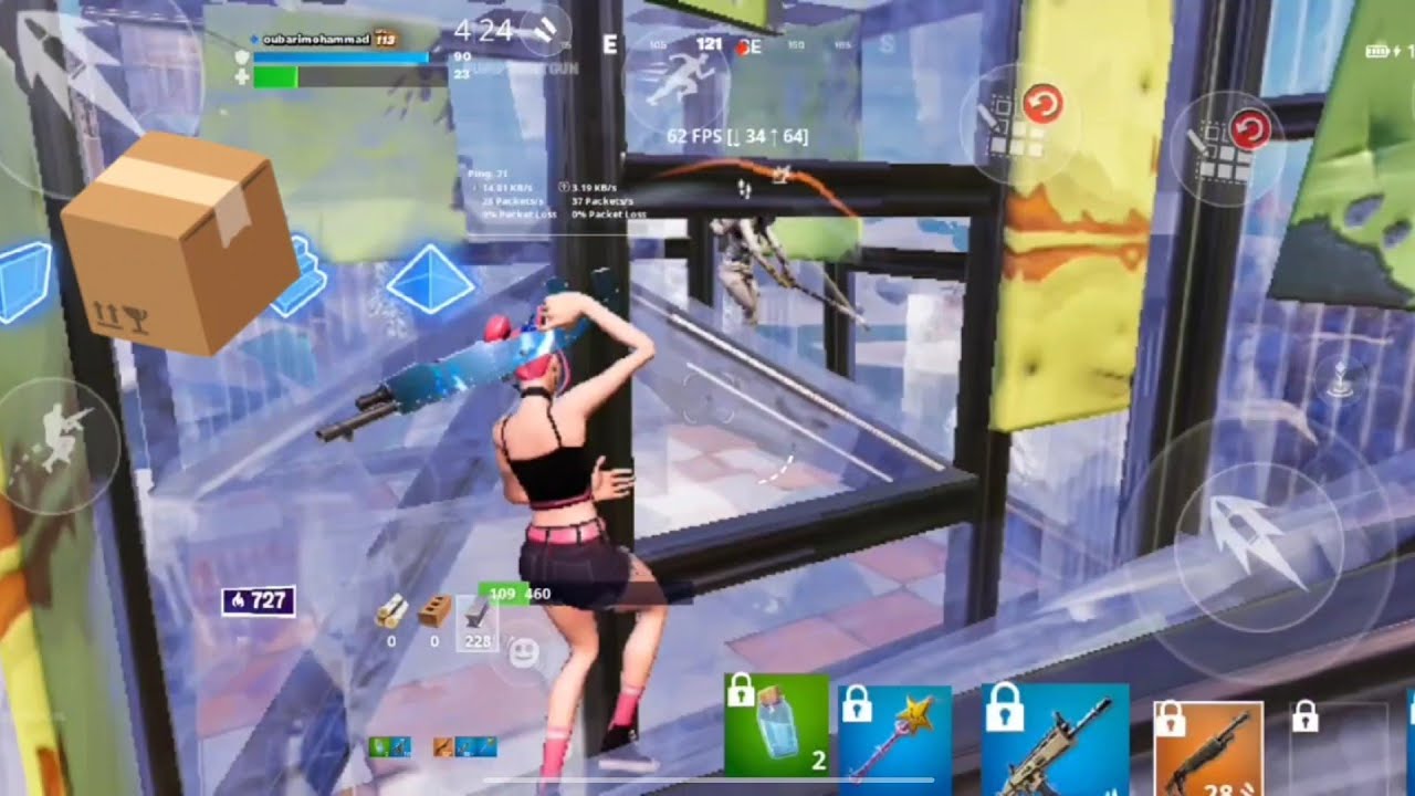 Peace Control In Fortnite Mobile | Late Game Arena Gameplay... - YouTube