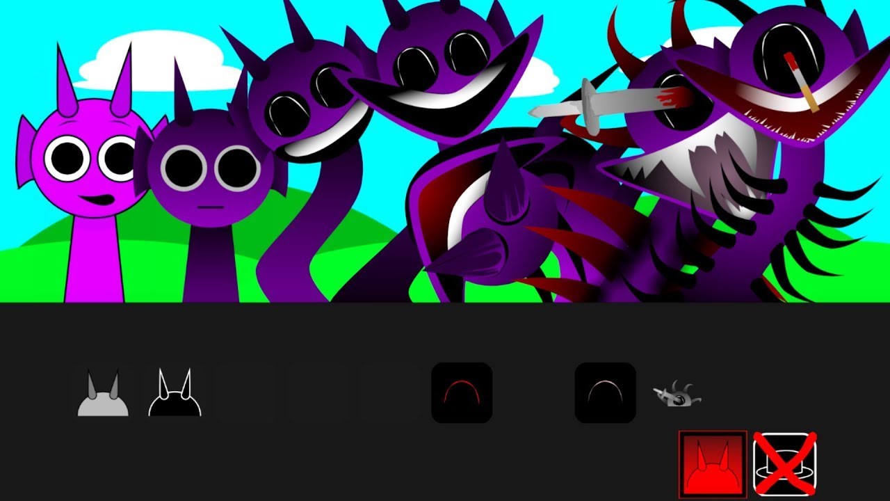 Incredibox Sprunki But They All Durple From All Phase - YouTube