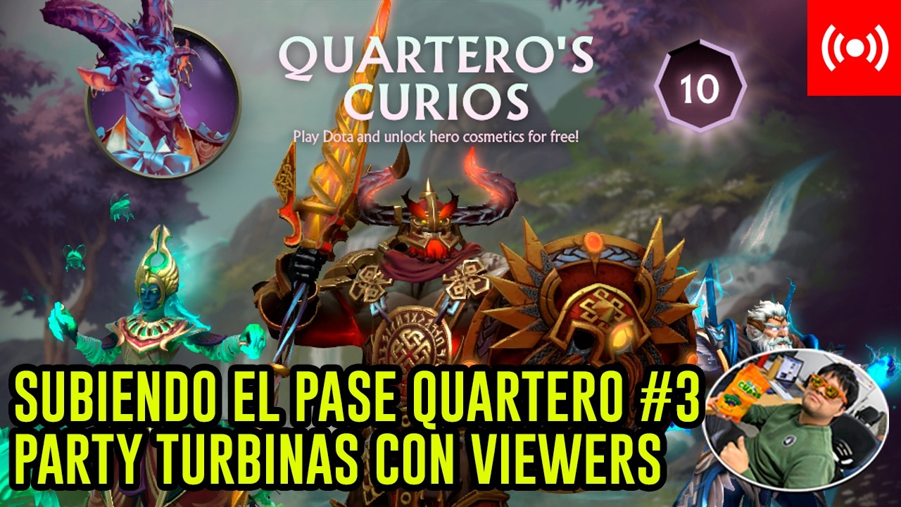 SUBIENDO EL PASE QUARTERO #3 PARTY TURBINAS CON VIEWERS 20/03/2026 ...