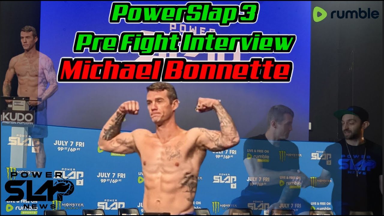 Michael Bonnette Pre Fight Interview Powerslap3 - YouTube