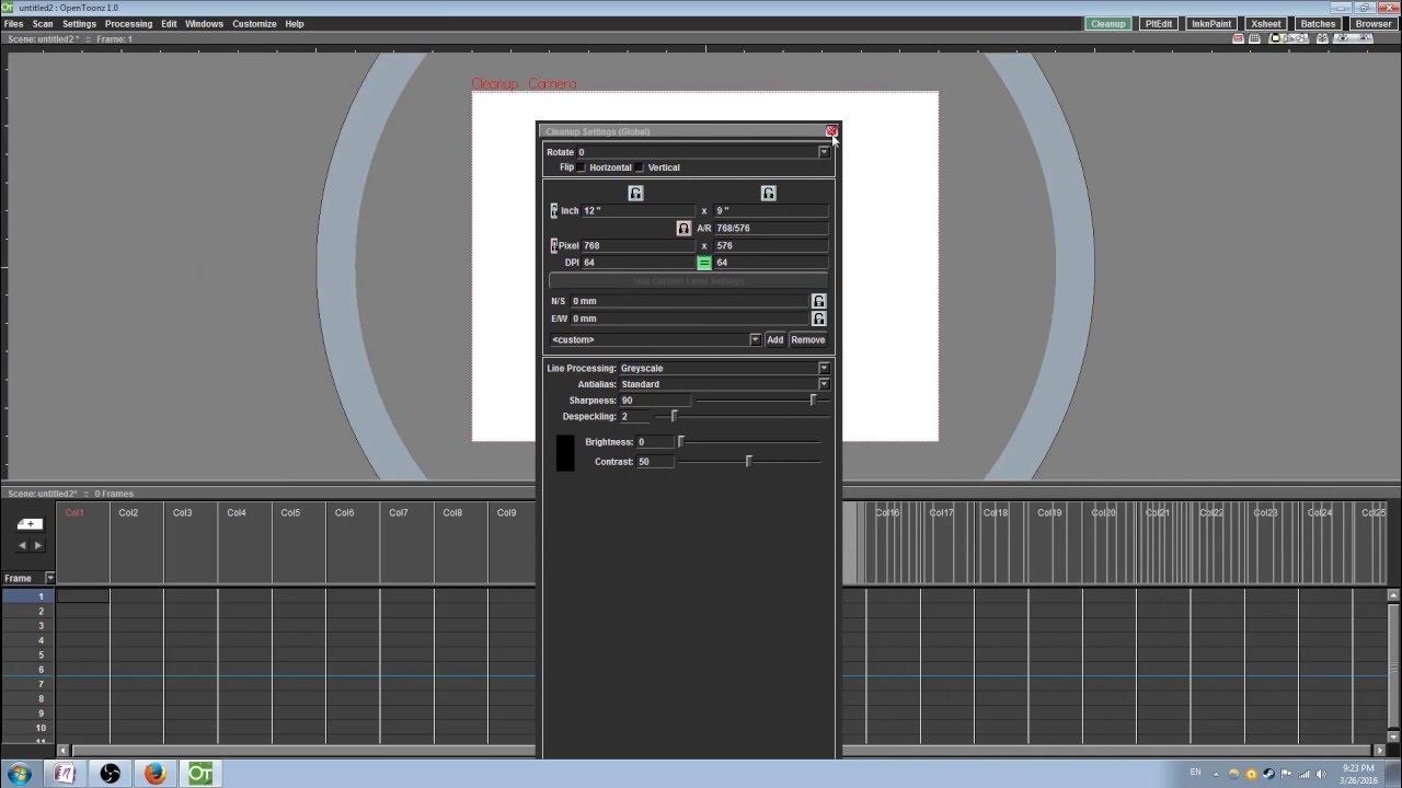 OpenToonz Tutorial - Setup, Basic Animation, and Rendering - YouTube