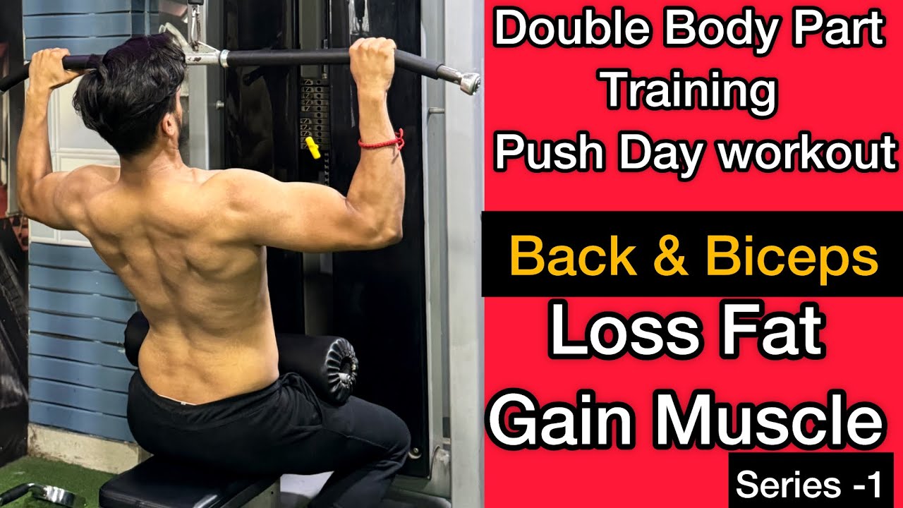 Back & Biceps Lean Body workout | Series-1 | By Shubham Goel - YouTube