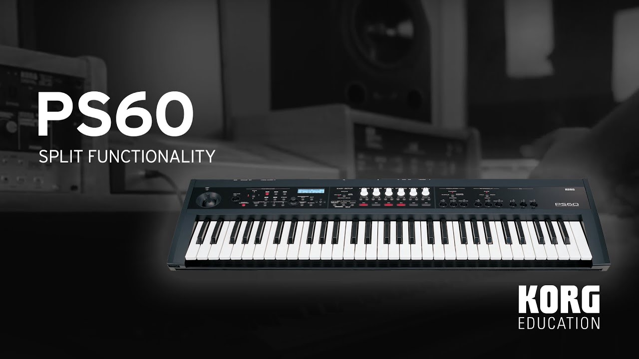Korg PS60 -- Split Functionality - YouTube