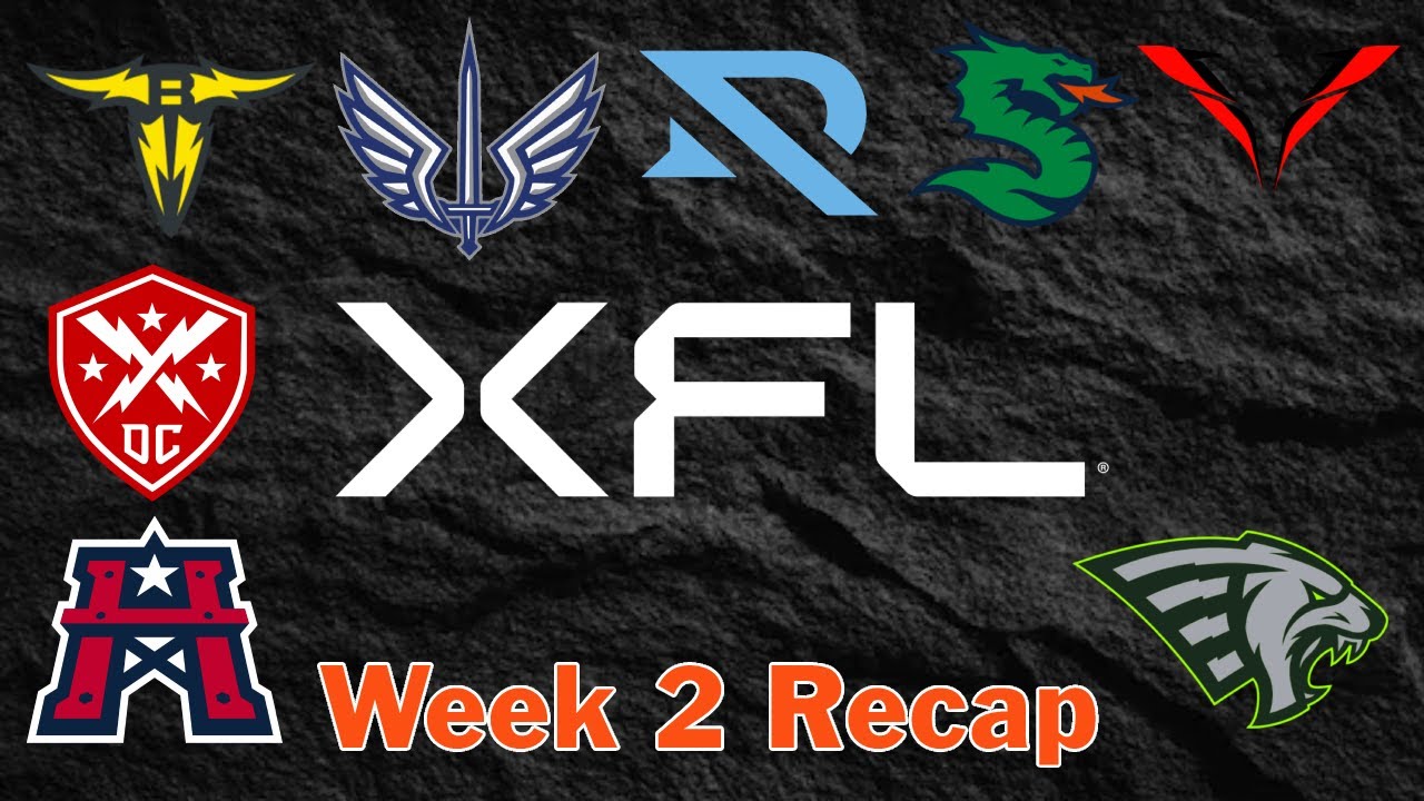 XFL Week 2 RECAP and BEST MOMENTS - YouTube