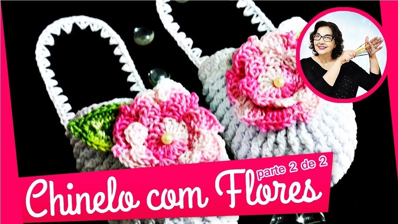 Chinelo de Crochê - Parte 2 - YouTube