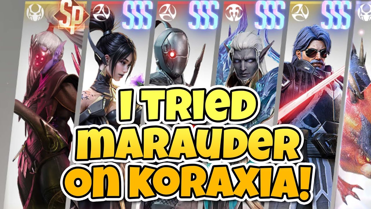 I tried to use Marauder on Koraxia Assassins Team | Eternal Evolution ...
