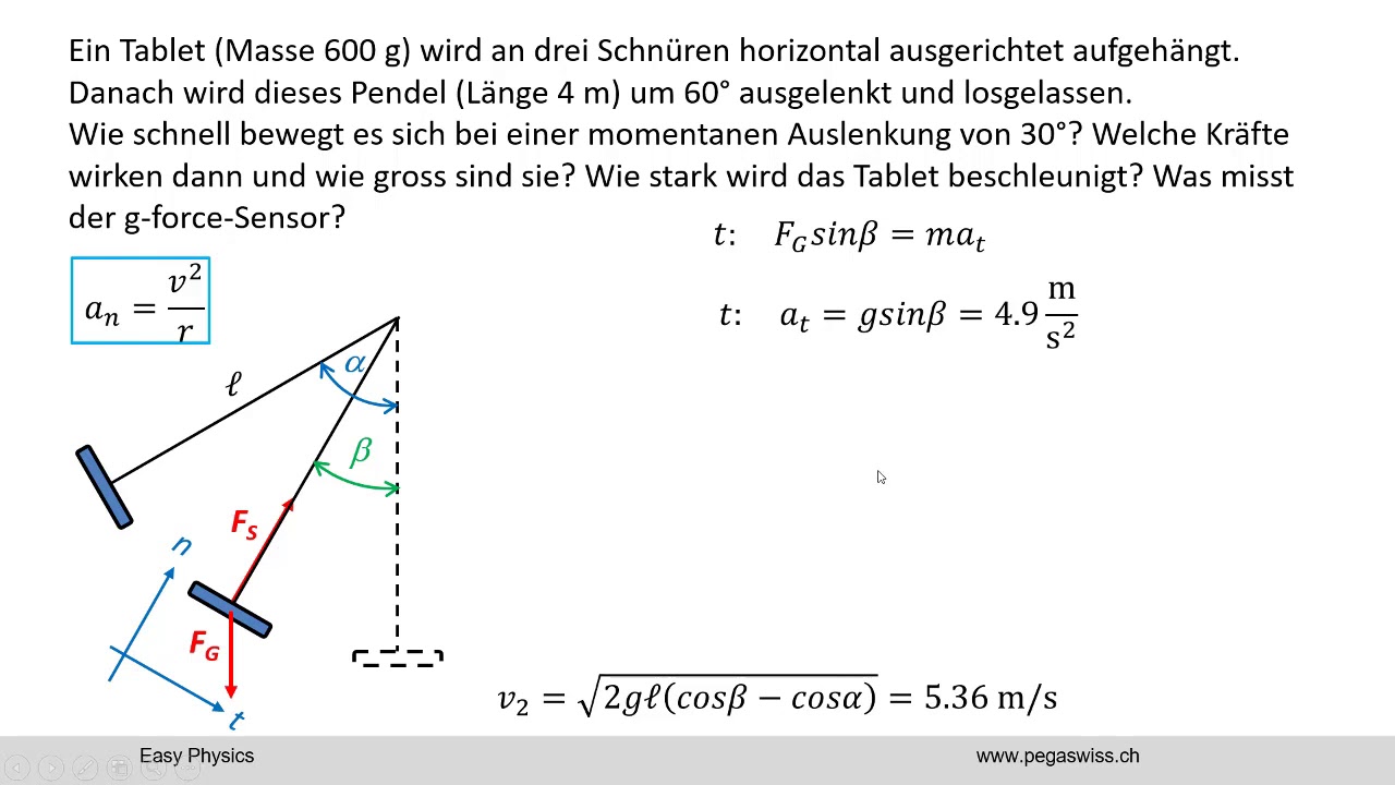 Fadenpendel - YouTube
