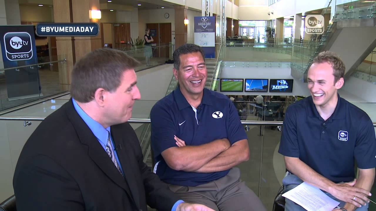 Robert Anae & Trevor Matich - BYU Football Media Day 2013 - YouTube