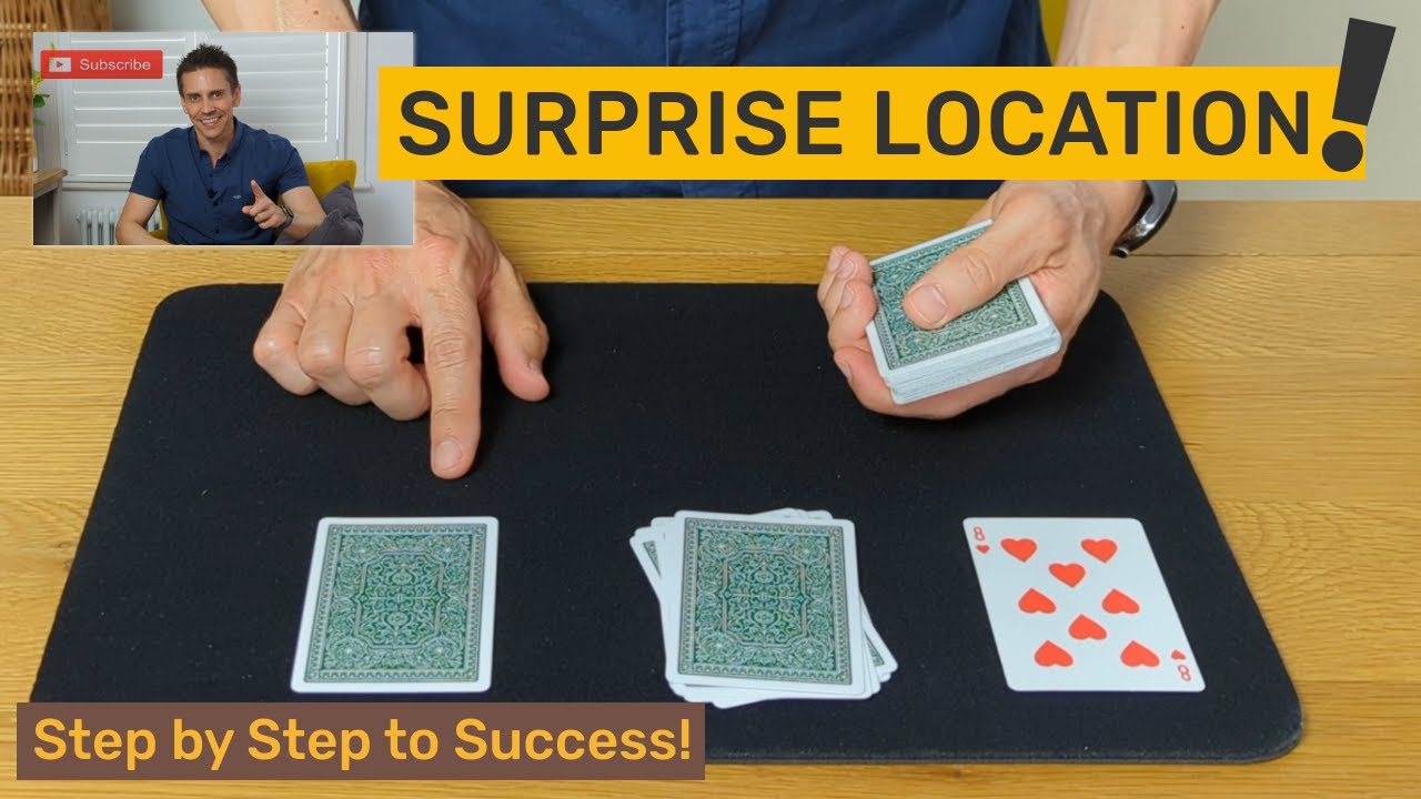 Surprise Card Location Revealed: Step Your Way to Success - YouTube